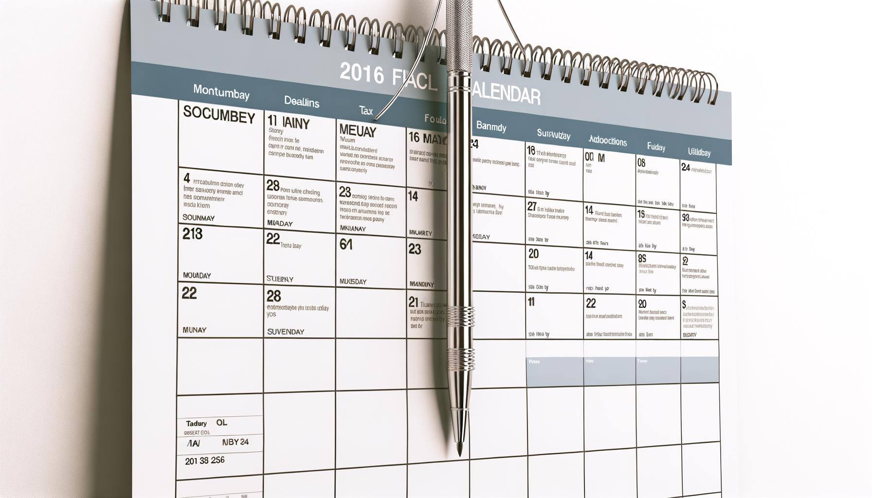 Tax Calendar 2024: Companies & Self-Employed in Spain